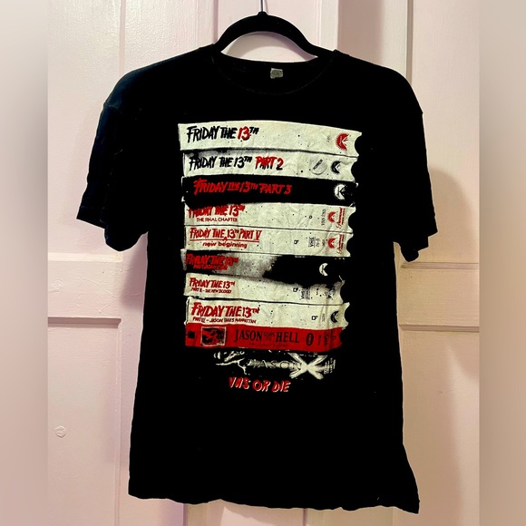 studiohouse designs | Shirts | Studiohouse Designs Friday The 3th Vhs ...